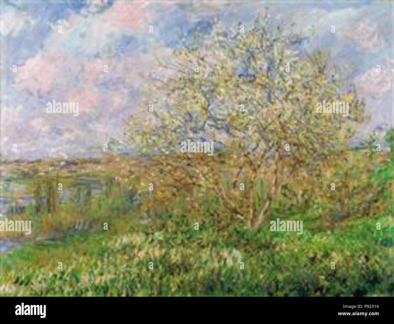 Monet masterpiece spring flowers hi-res stock photography and images ...