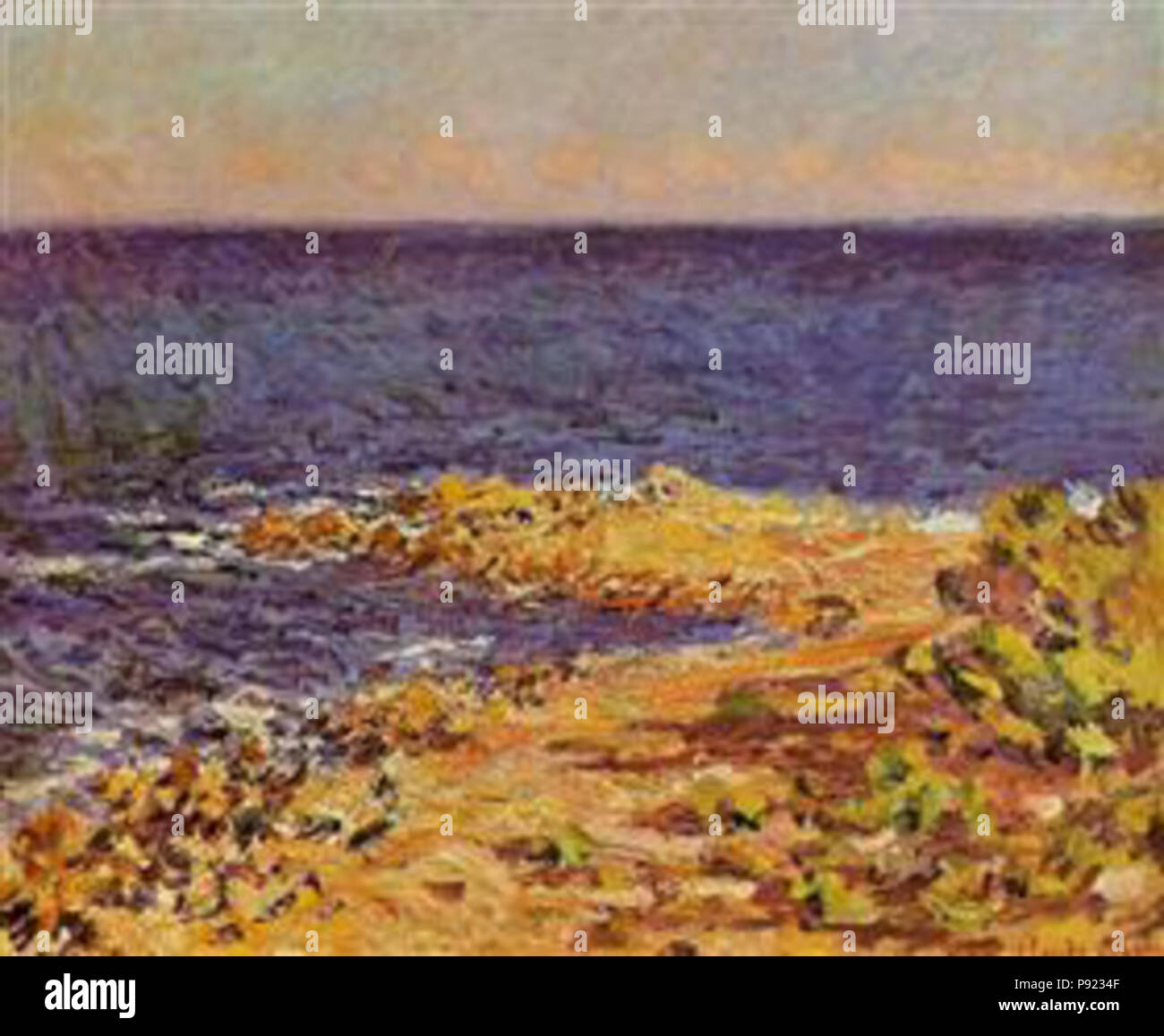 Claude monet blue water hi-res stock photography and images - Alamy