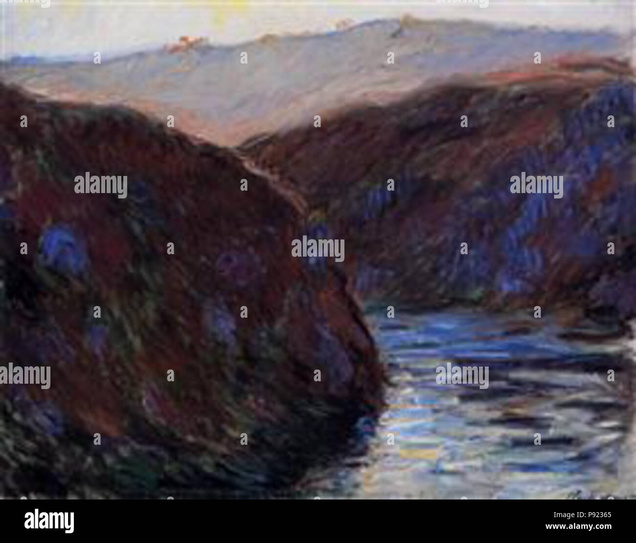 Valley of the creuse monet hi-res stock photography and images - Alamy
