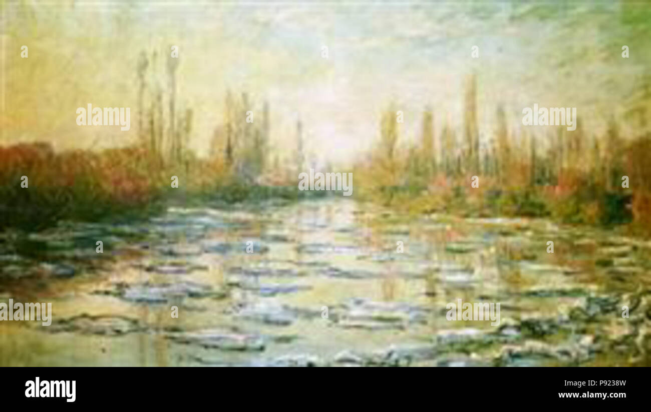 Ice floes monet hi-res stock photography and images - Alamy