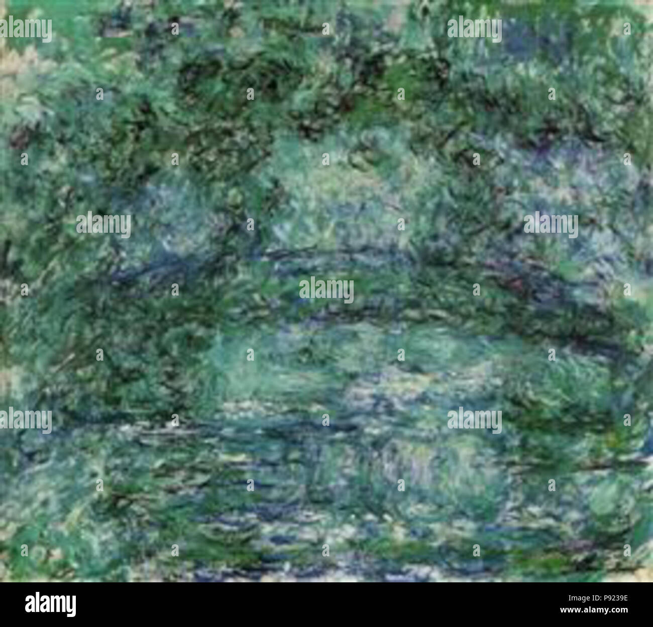 . 425 Monet - the-japanese-bridge-6-1924 Stock Photo - Alamy