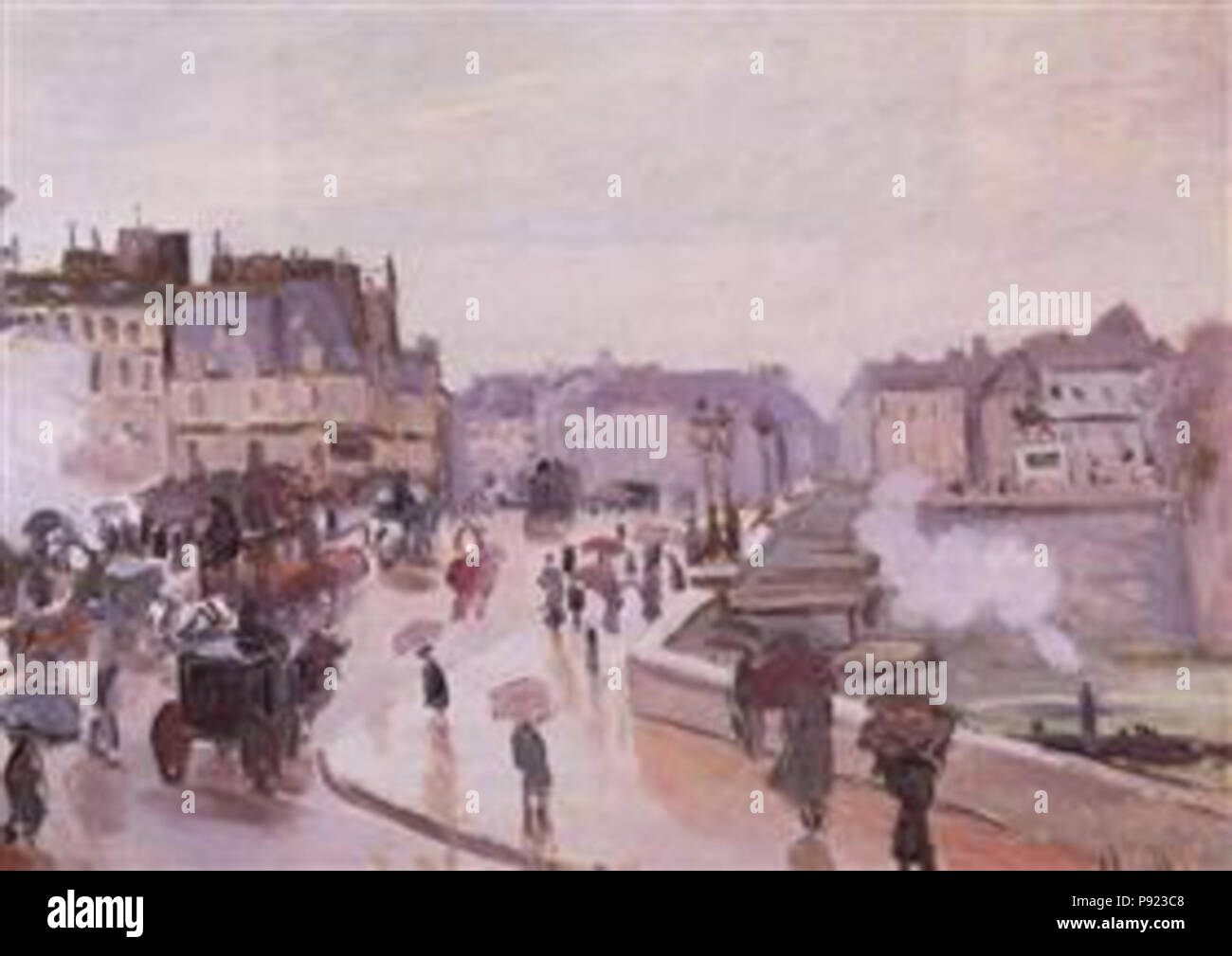 Monet city life impressionism hi-res stock photography and images - Alamy