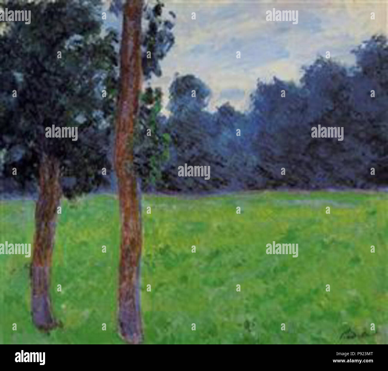 A meadow monet hi-res stock photography and images - Alamy