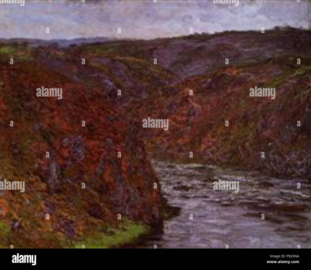 Sky oil painting monet hi-res stock photography and images - Alamy