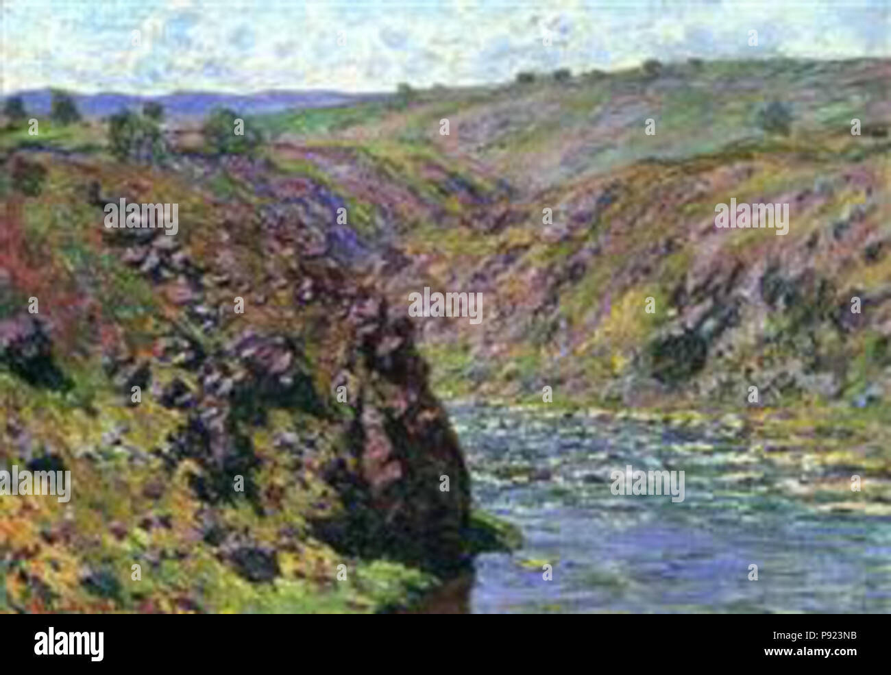 Valley of the creuse monet hi-res stock photography and images - Alamy