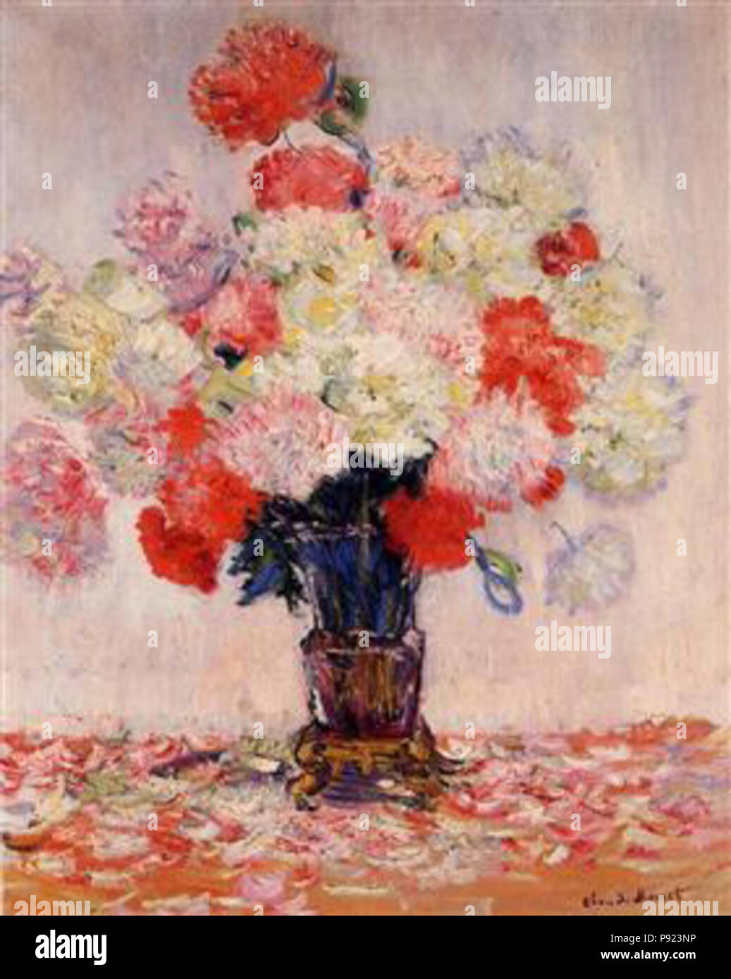 Monets brushwork hi-res stock photography and images - Alamy