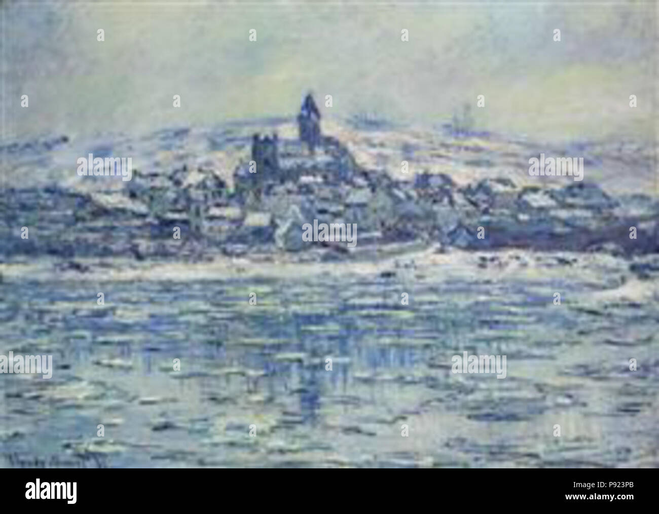 Ice floes monet hi-res stock photography and images - Alamy