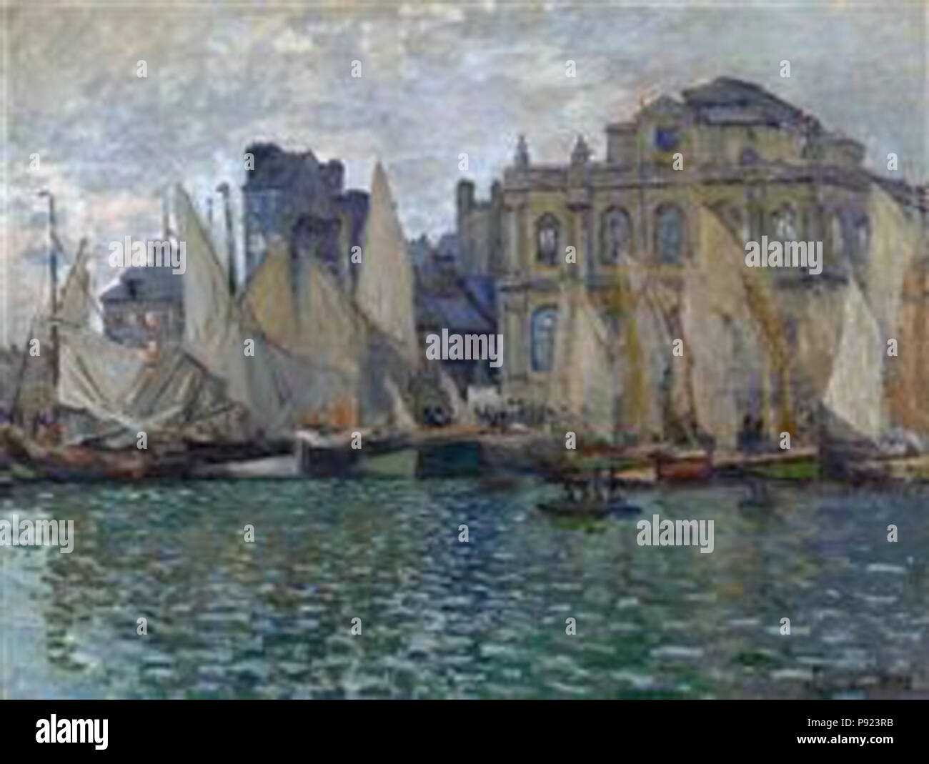 Monet 1873 havre hi-res stock photography and images - Alamy