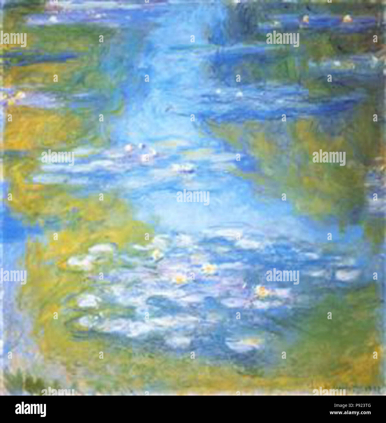 Monet floral artwork hi-res stock photography and images - Alamy