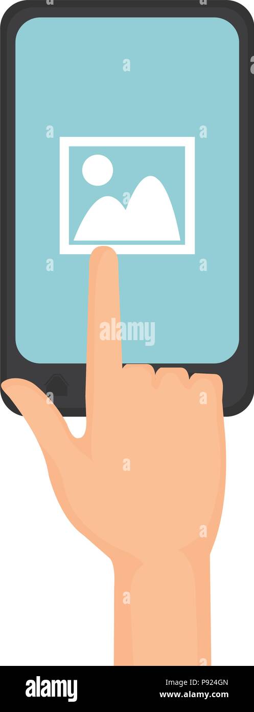 Sending picture Stock Vector Images - Alamy