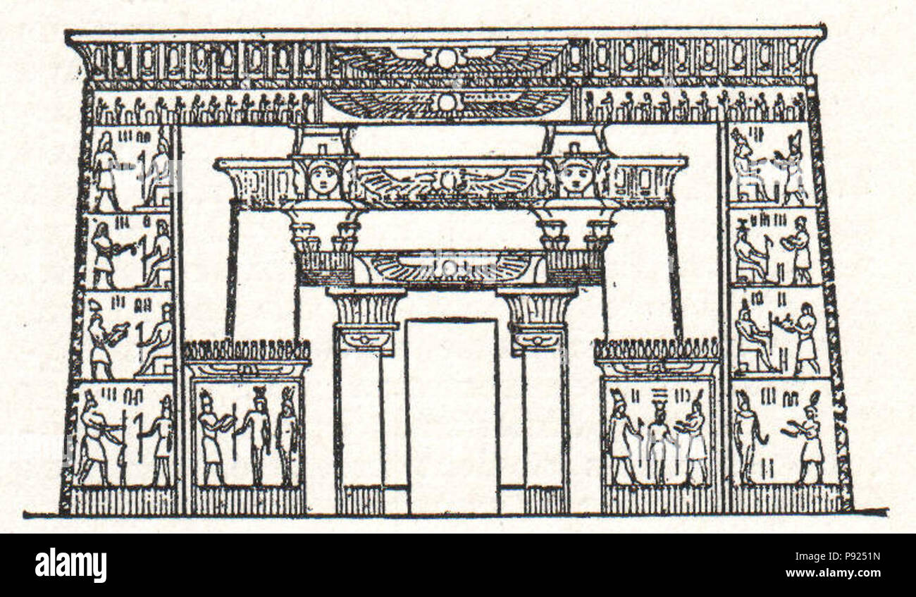 Egyptian architecture hi-res stock photography and images - Alamy