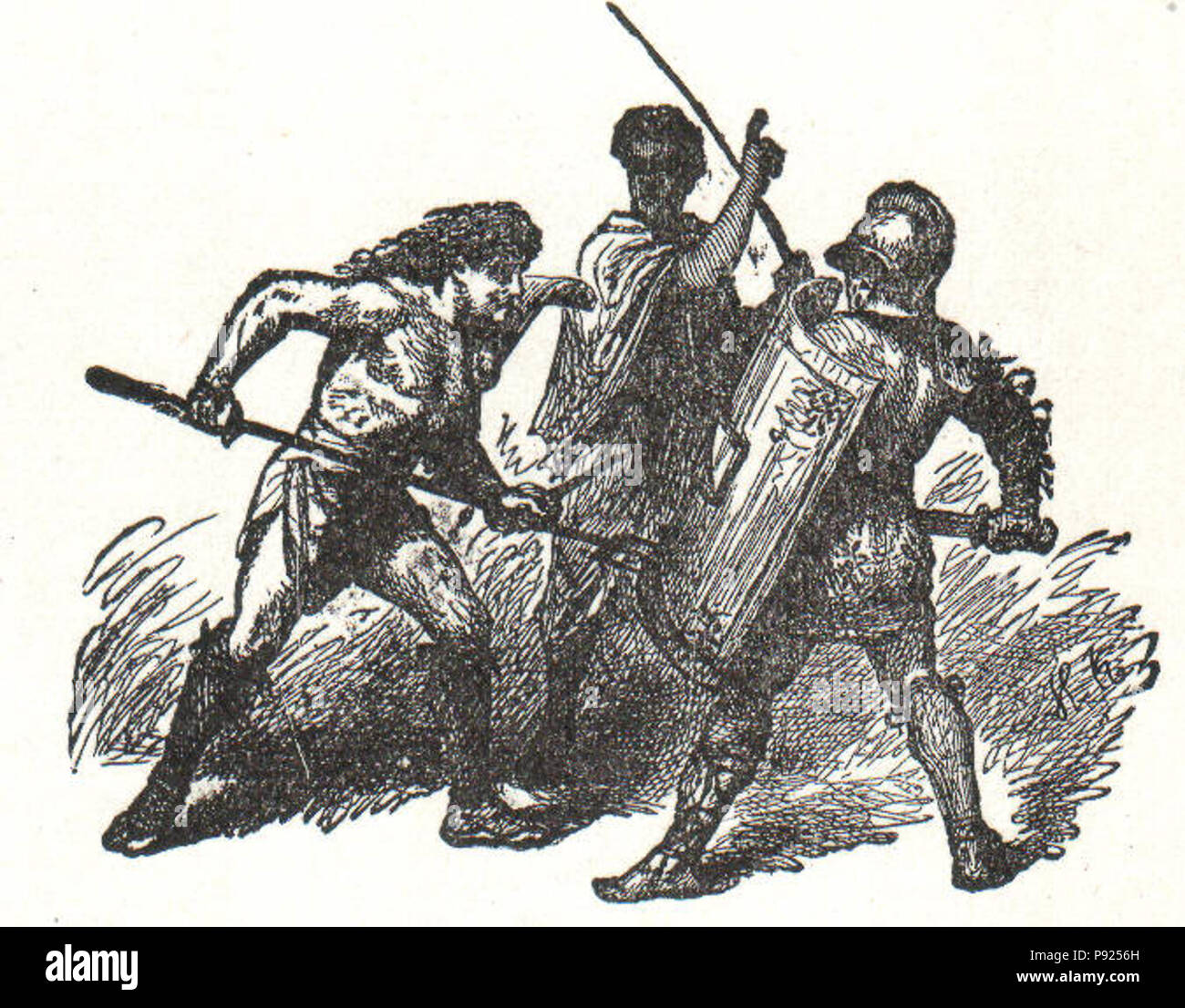 Group gladiators hi-res stock photography and images - Alamy