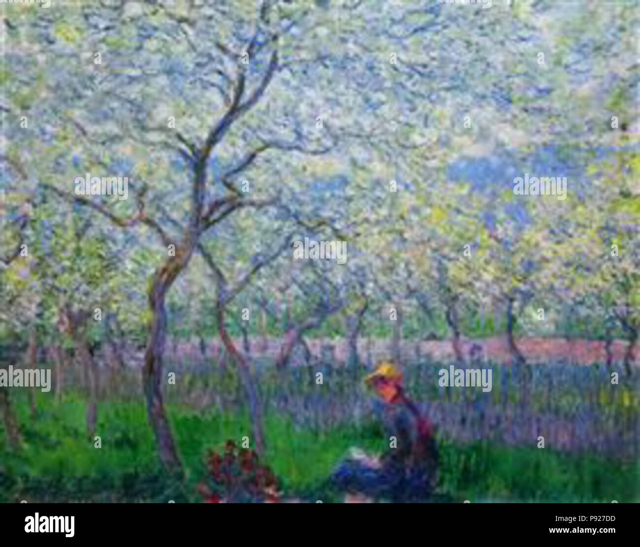 Orchard spring monet hi-res stock photography and images - Alamy