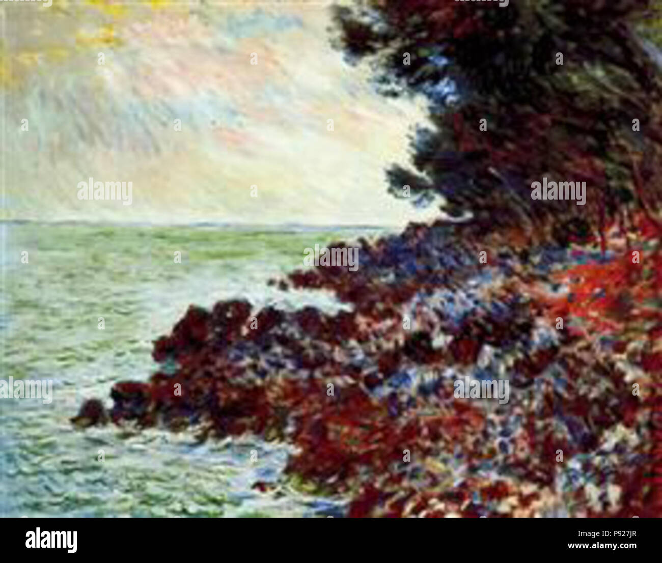 Cap martin monet hi-res stock photography and images - Alamy