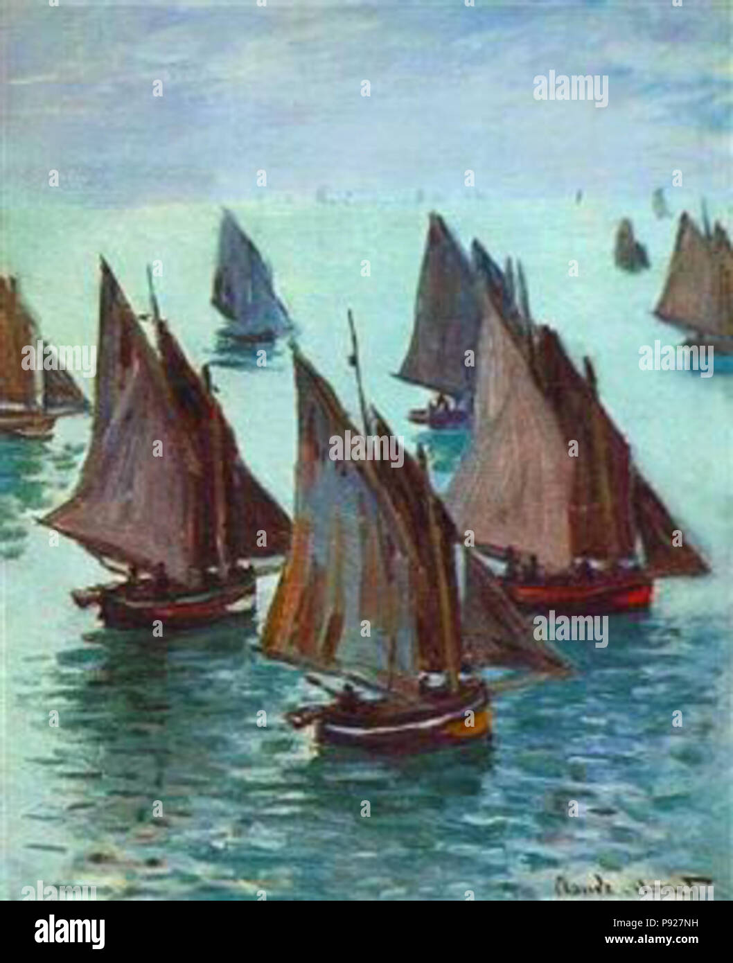 Monet study of light and sea hi-res stock photography and images - Alamy