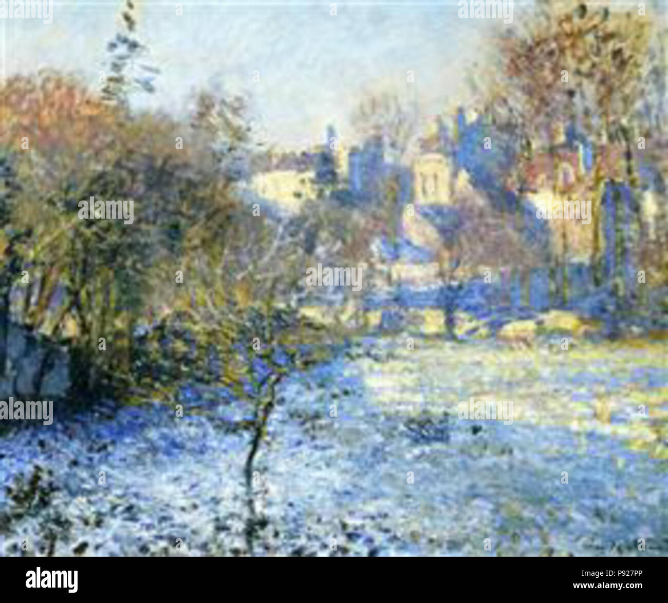 Monet fog and frost hi-res stock photography and images - Alamy