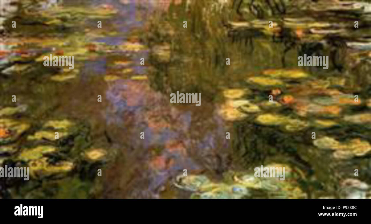 Claude monet water lily pond art hi-res stock photography and images ...