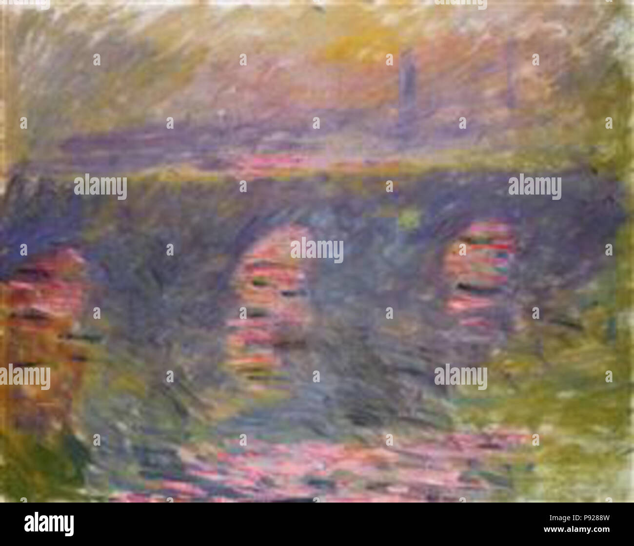 Impressionist painting bridge hi-res stock photography and images - Alamy