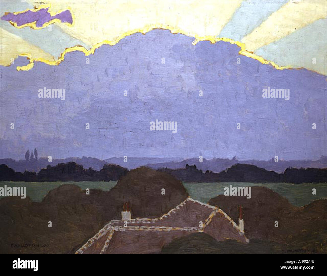 439 Nuage à Romanel Stock Photo - Alamy