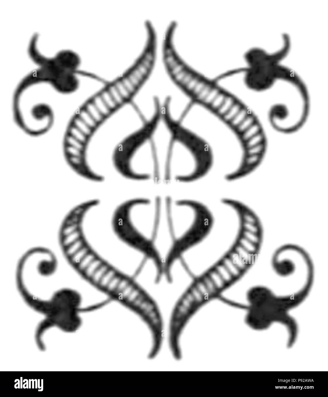 Page decoration Cut Out Stock Images & Pictures - Alamy