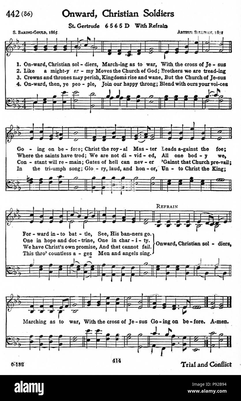 Christian soldiers hi-res stock photography and images - Alamy