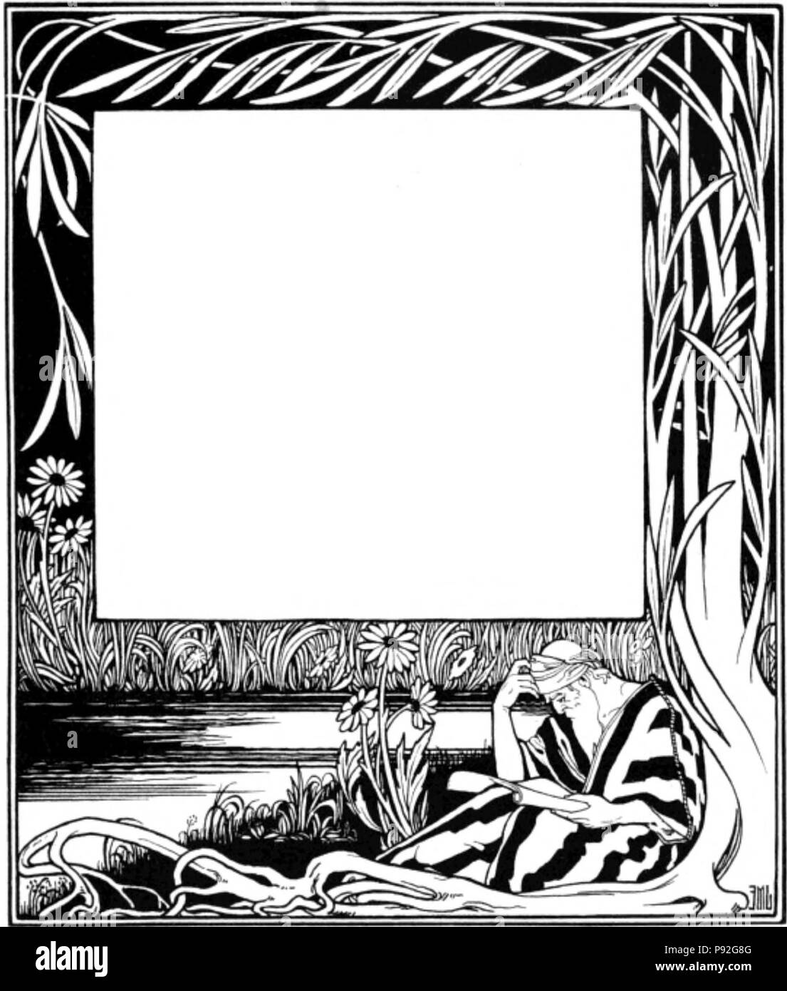 Relaxation river Black and White Stock Photos & Images - Alamy