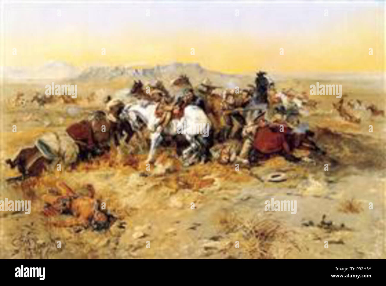 Desperate battle hi-res stock photography and images - Alamy