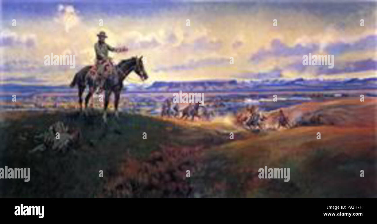 Charles russell and friends hi-res stock photography and images - Alamy