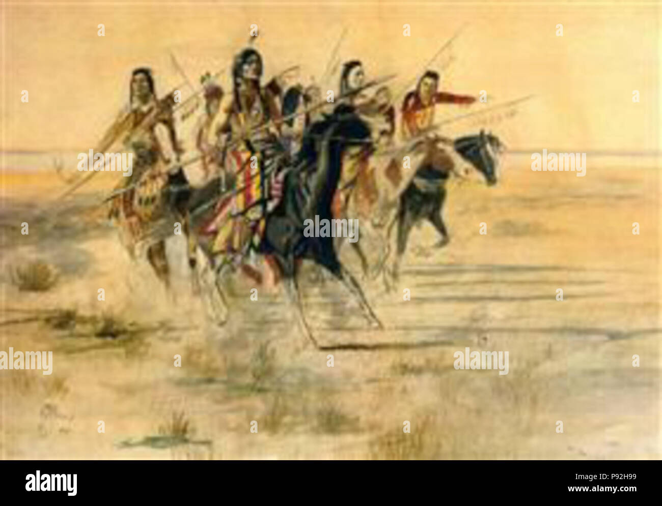 Indian hunt hi-res stock photography and images - Alamy