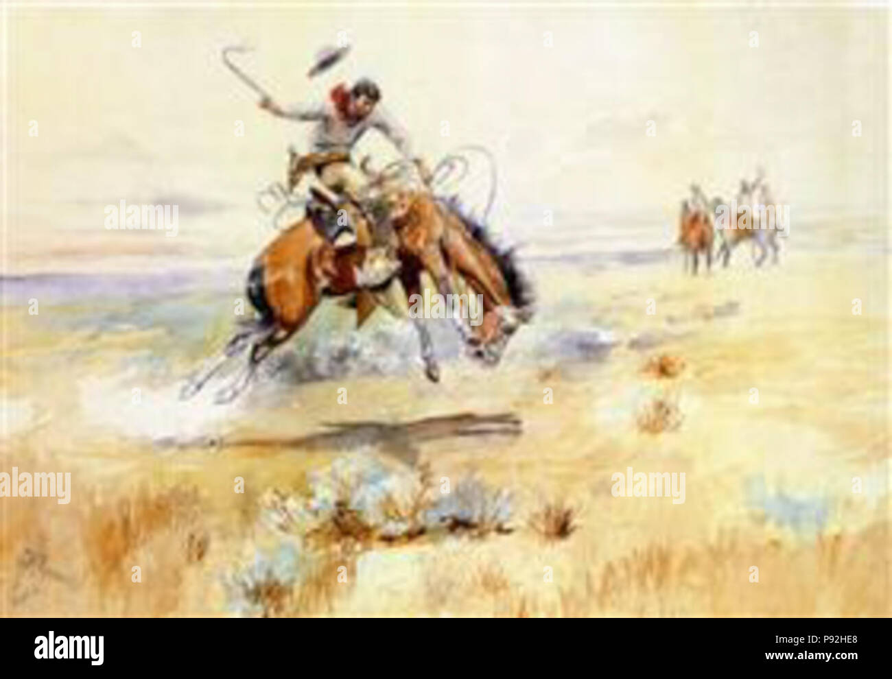 Bronco buster hi-res stock photography and images - Alamy