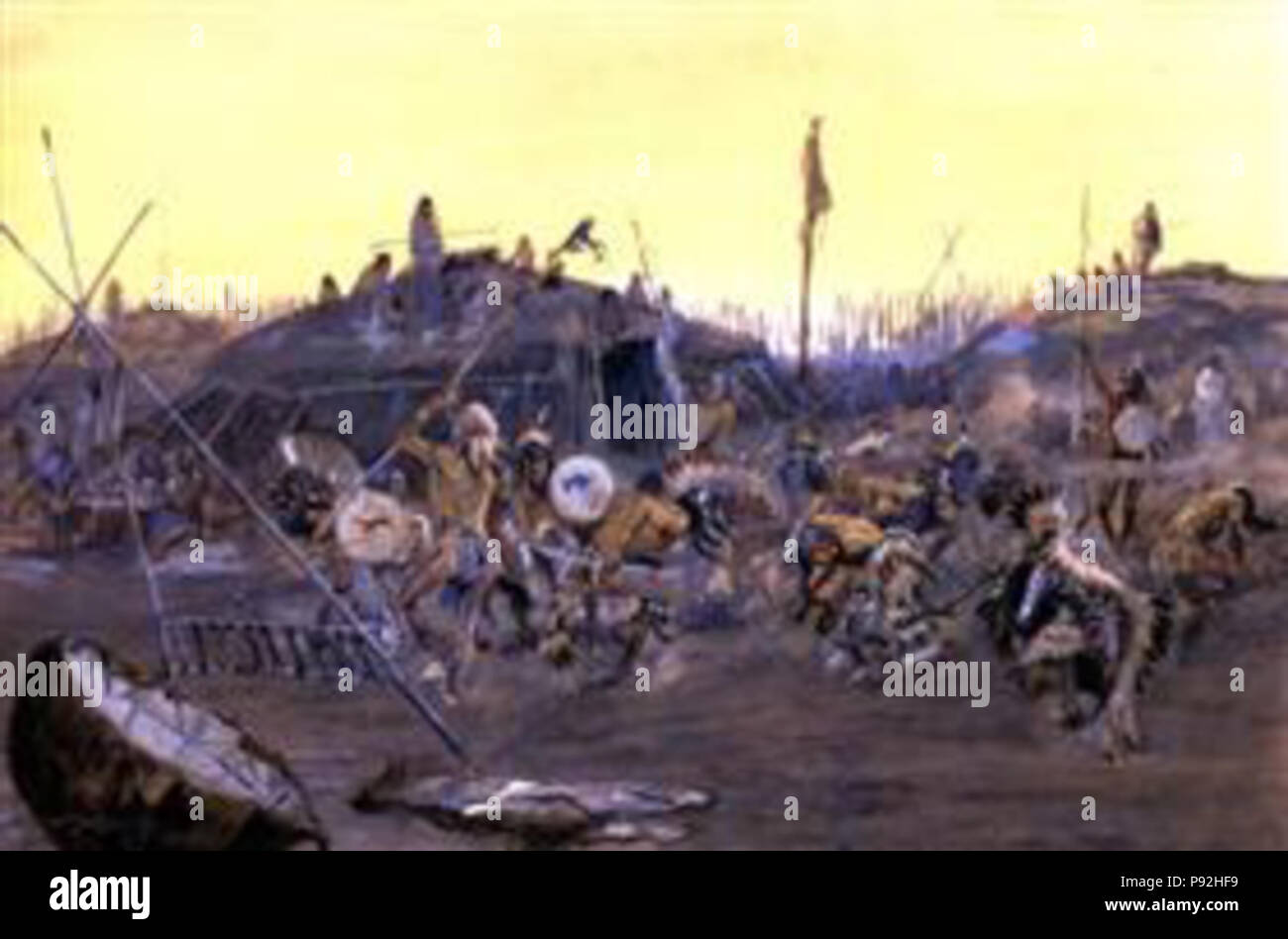 Mandan tribe hi-res stock photography and images - Alamy