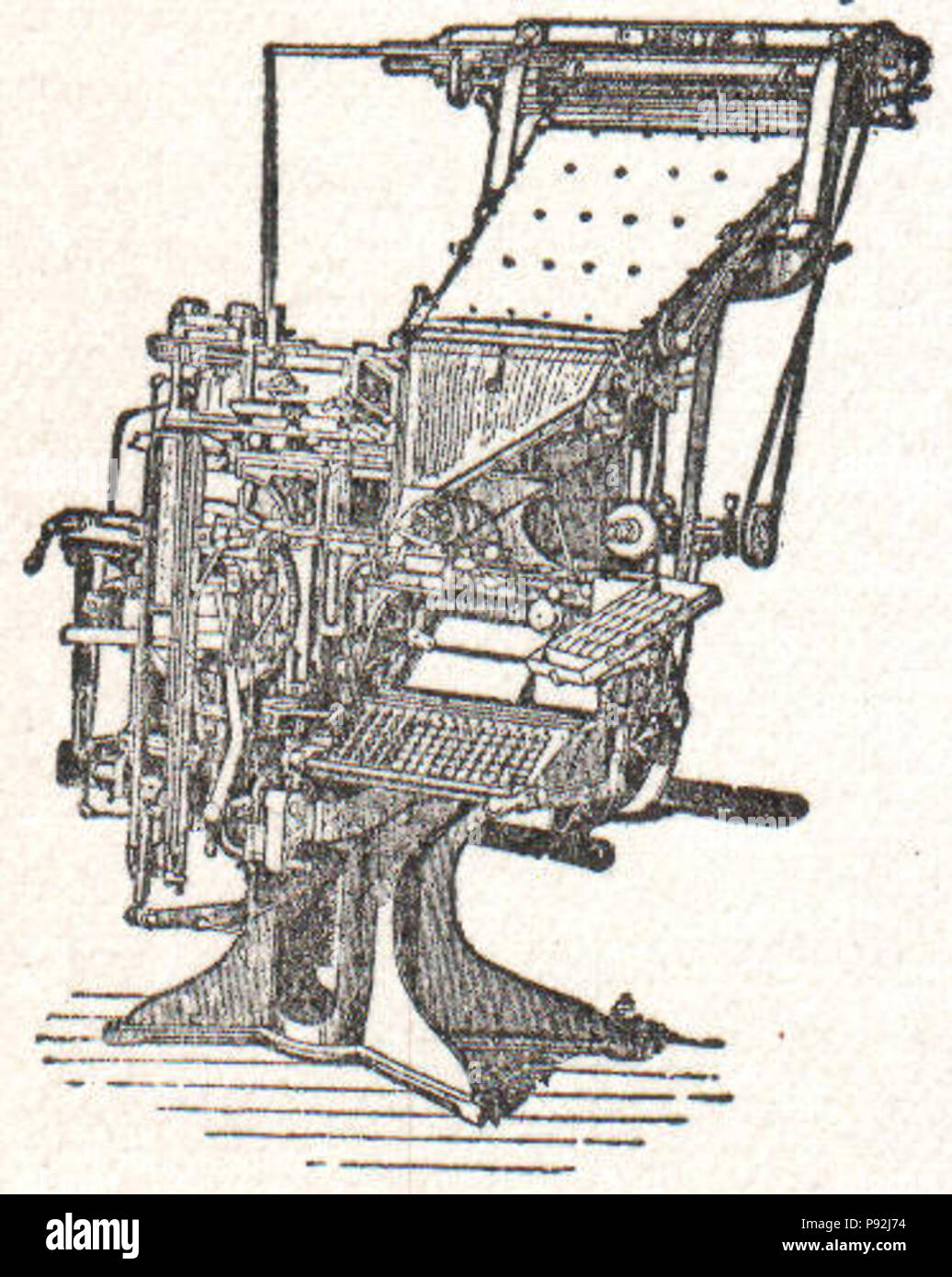 Linotype hi-res stock photography and images - Alamy