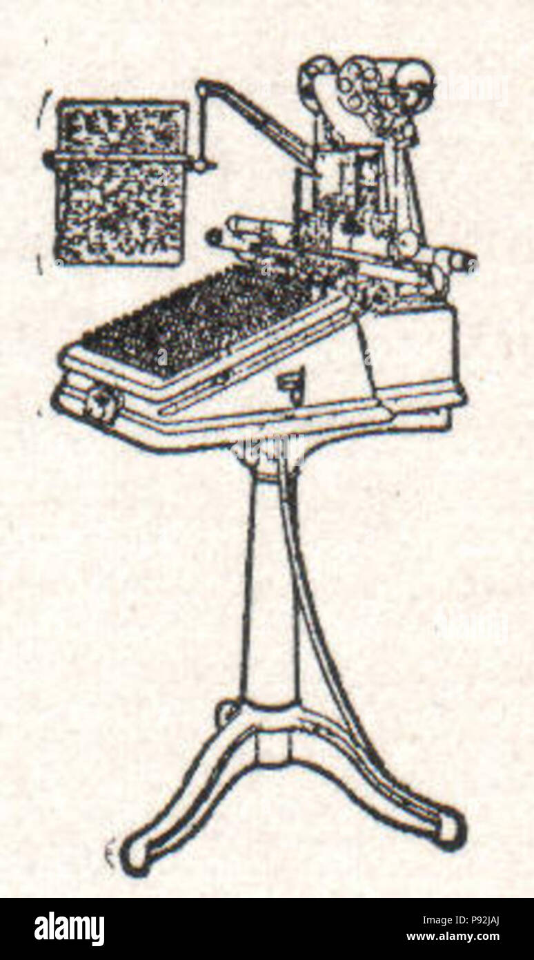 Monotype keyboard hi-res stock photography and images - Alamy