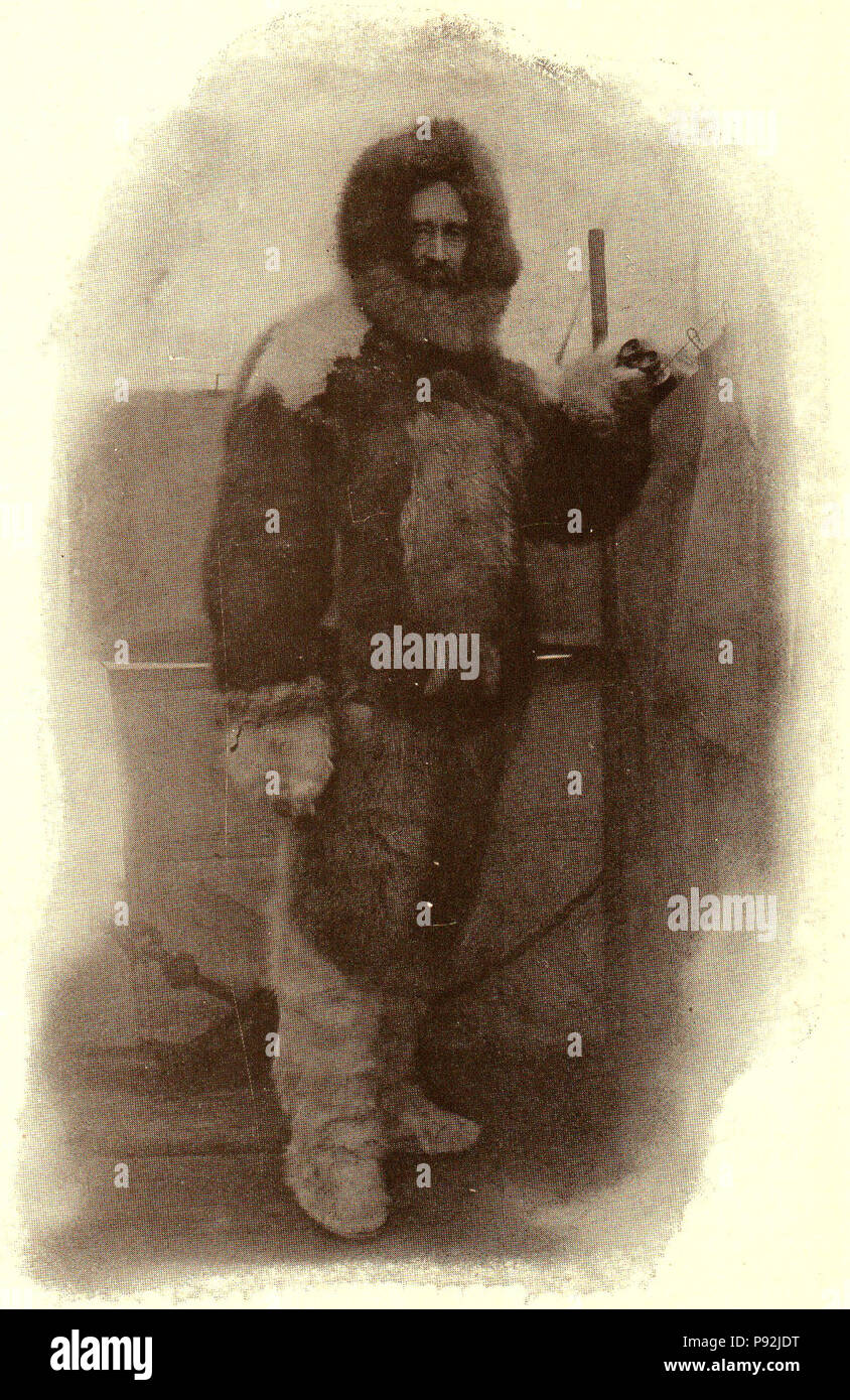 North pole expedition of robert edwin peary hi-res stock photography ...