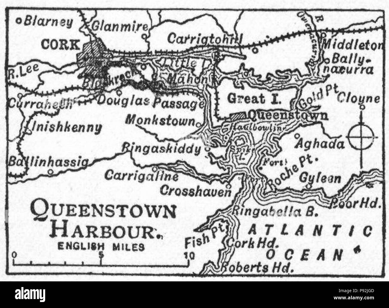 Transport transportation navigation harbour Black and White Stock ...