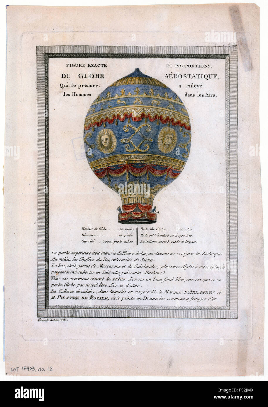 The air de paris balloon hi-res stock photography and images - Alamy