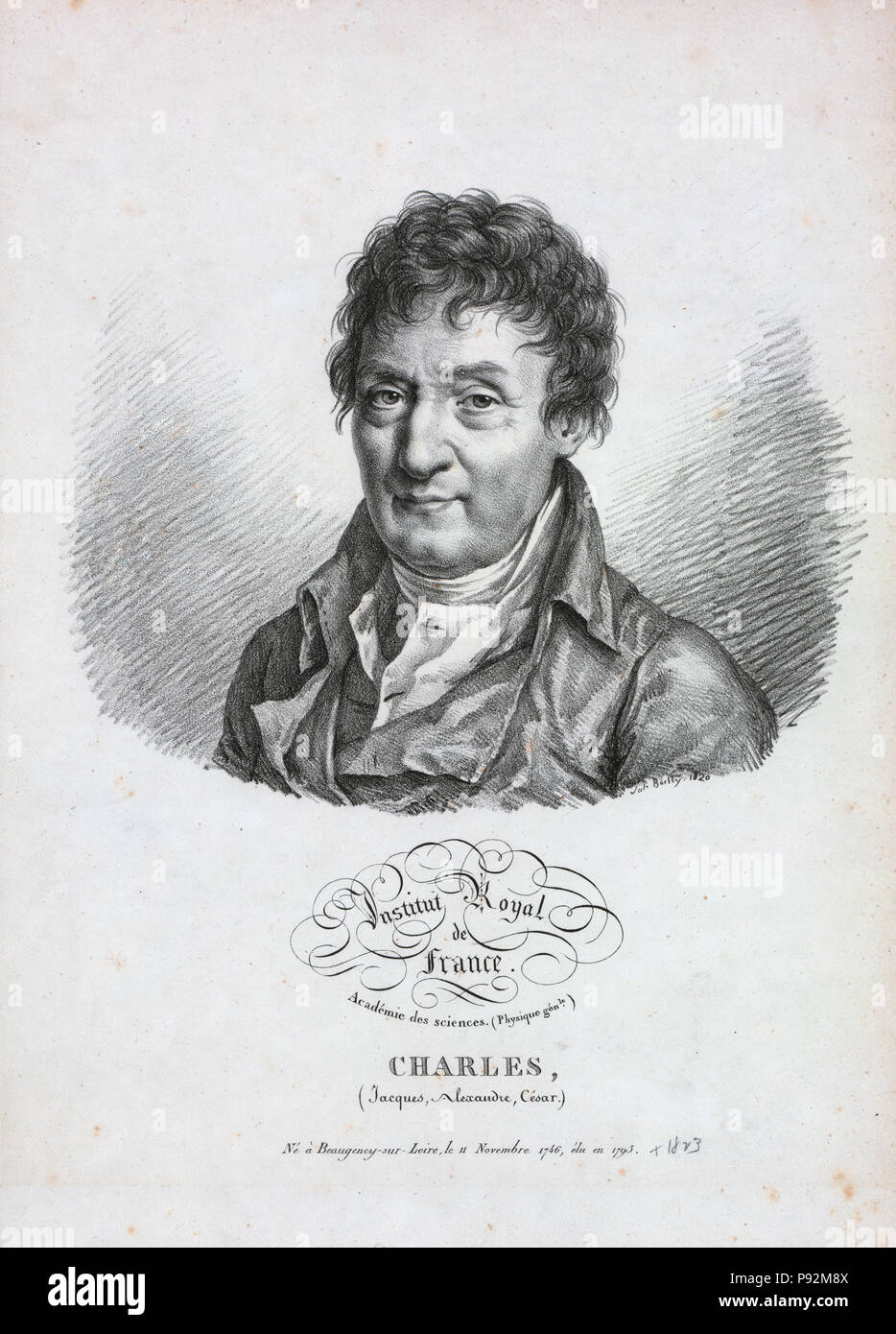 18th century french balloonist hi-res stock photography and images - Alamy