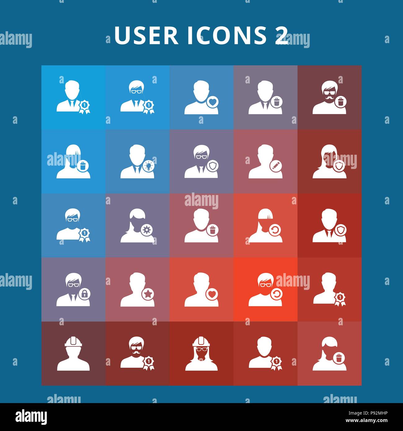 User Group Icons. For web design and application interface, also useful ...