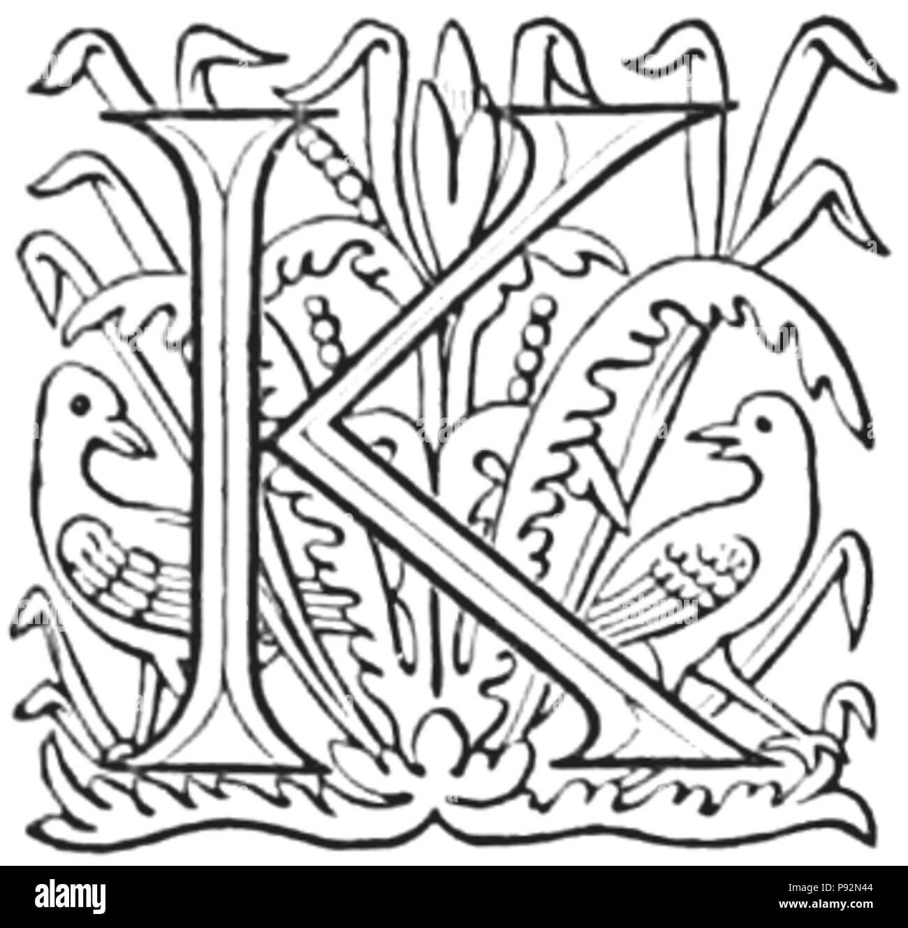 Initial k hi-res stock photography and images - Alamy