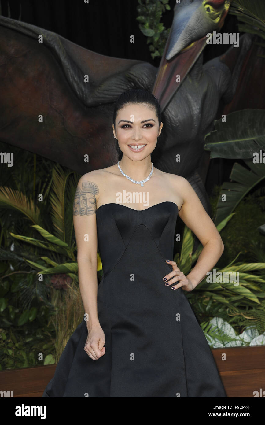 Film Premiere Jurassic World: Fallen Kingdom Featuring: Daniella Pineda ...