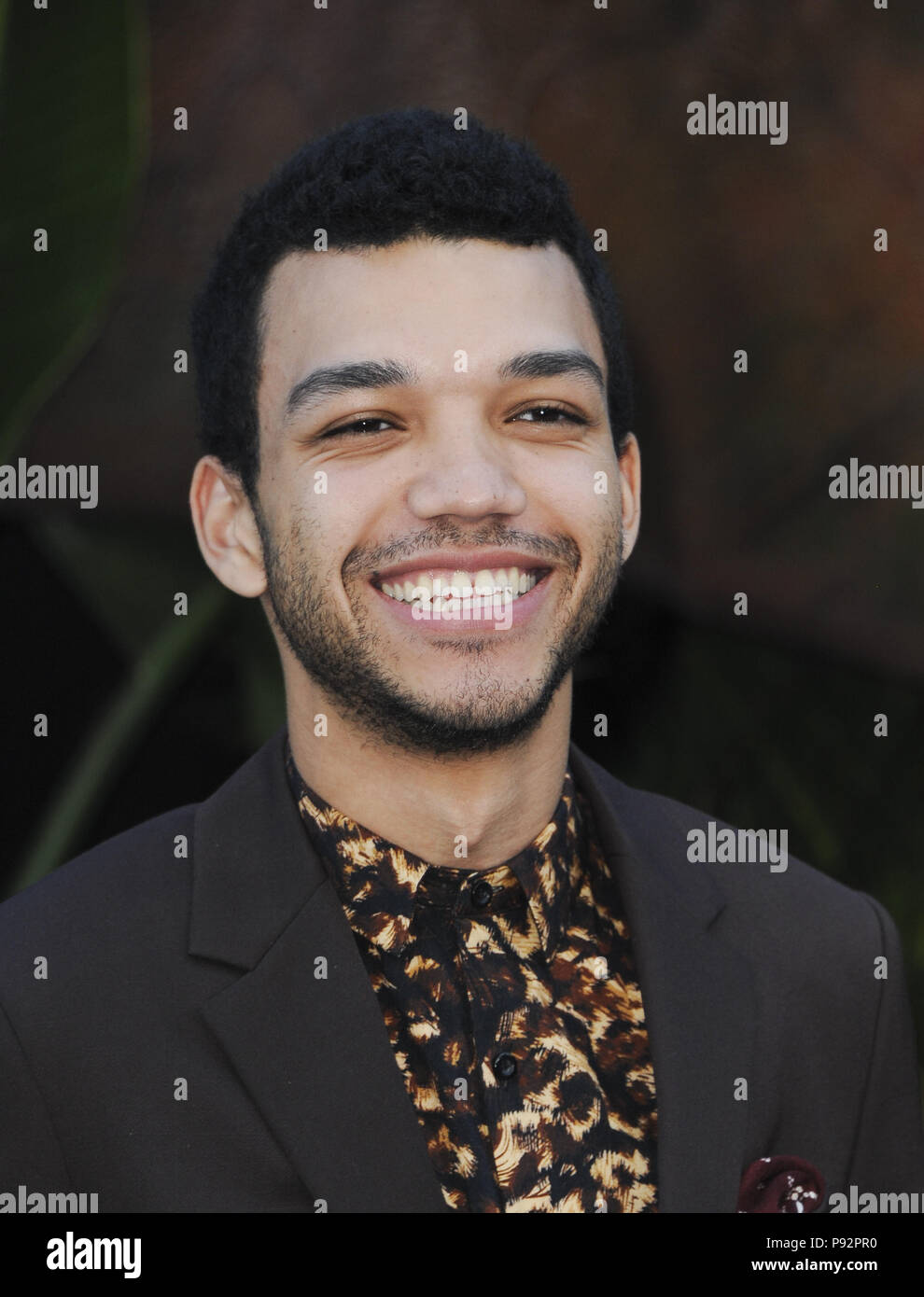 Film Premiere Jurassic World: Fallen Kingdom Featuring: Justice Smith ...