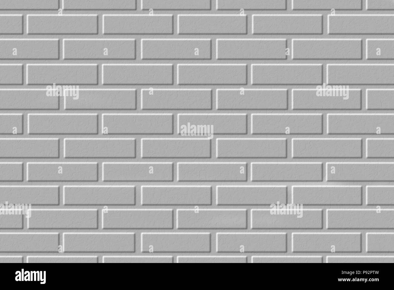 Brick wall illustration. Gray textured background. Pattern of ...