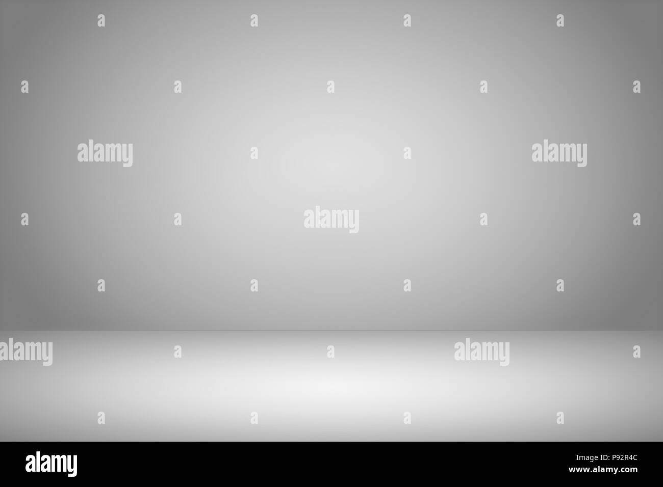 Grey and white gradient room background. Gradient abstract studio wall ...
