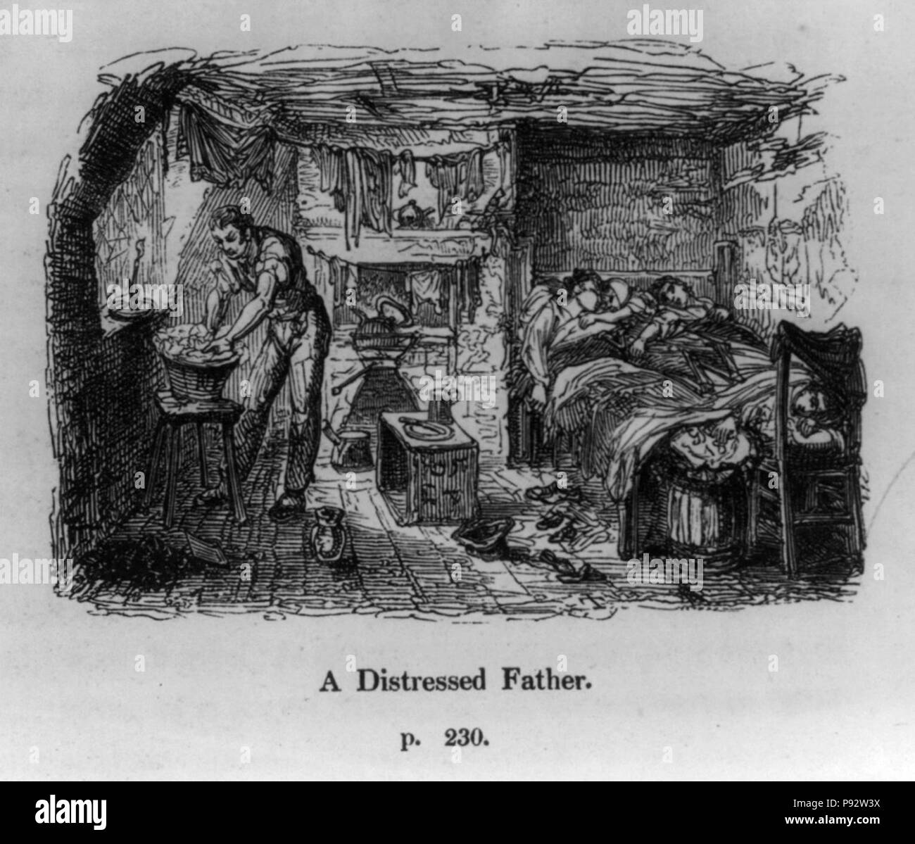 A distressed father Stock Photo - Alamy