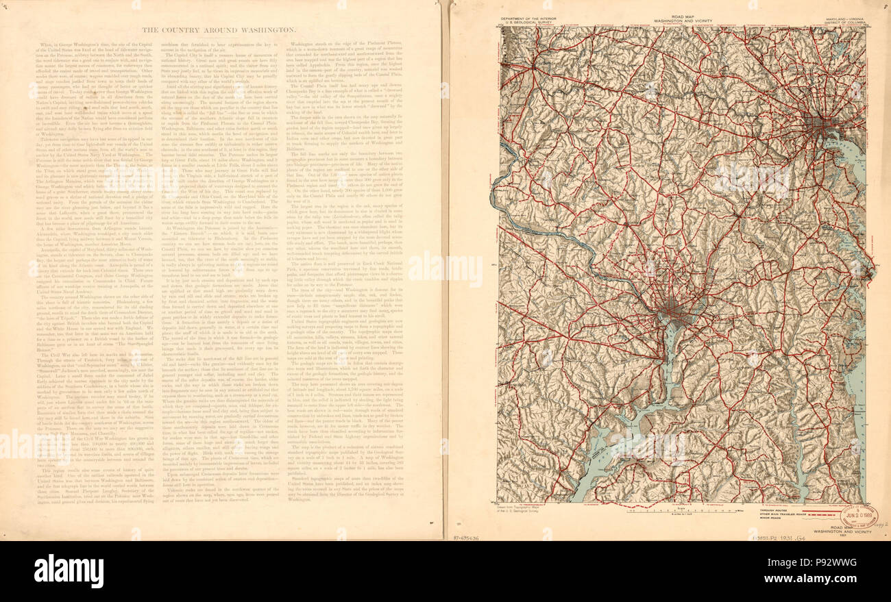 District map virginia hi-res stock photography and images - Alamy