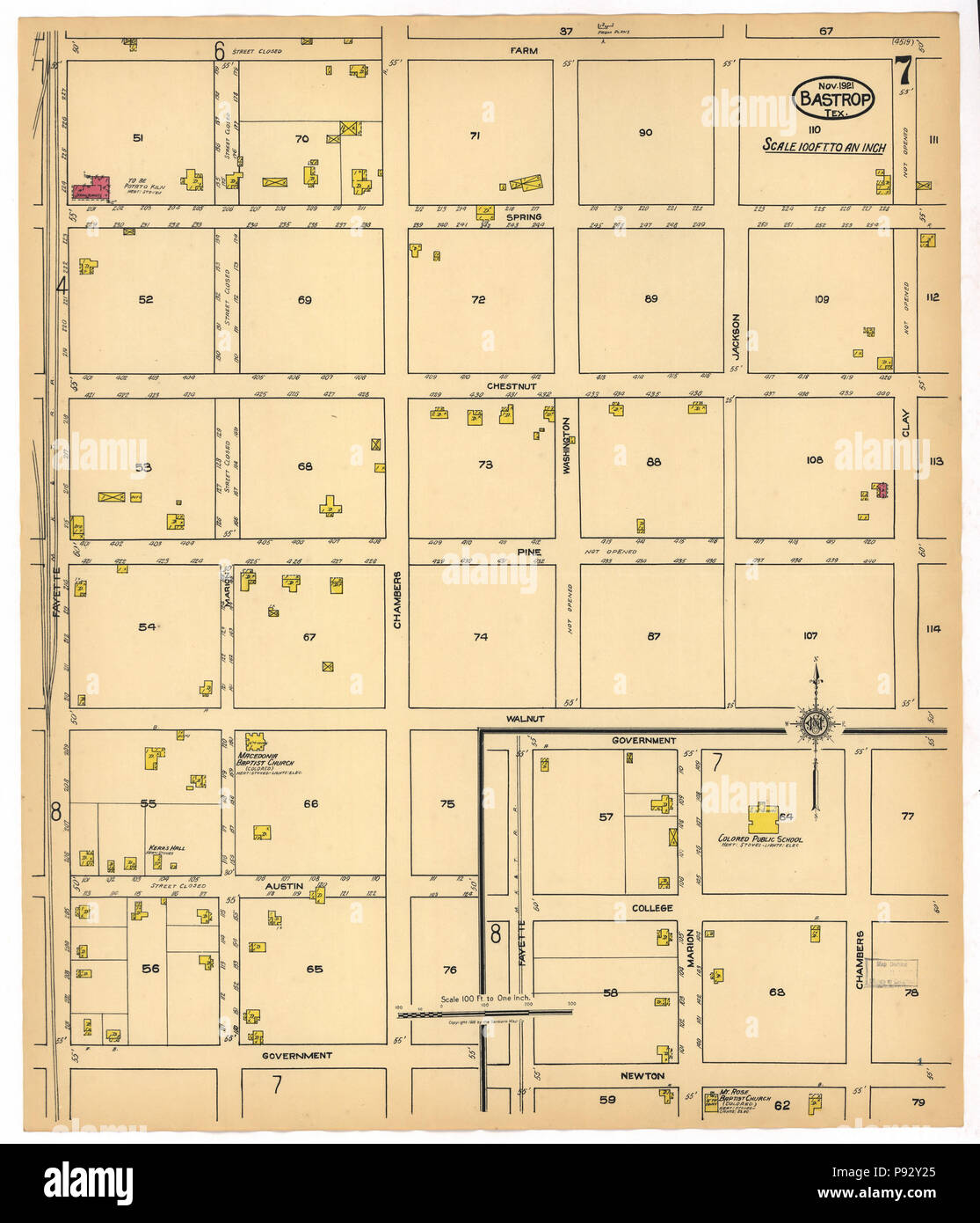 Bastrop county map hi-res stock photography and images - Alamy