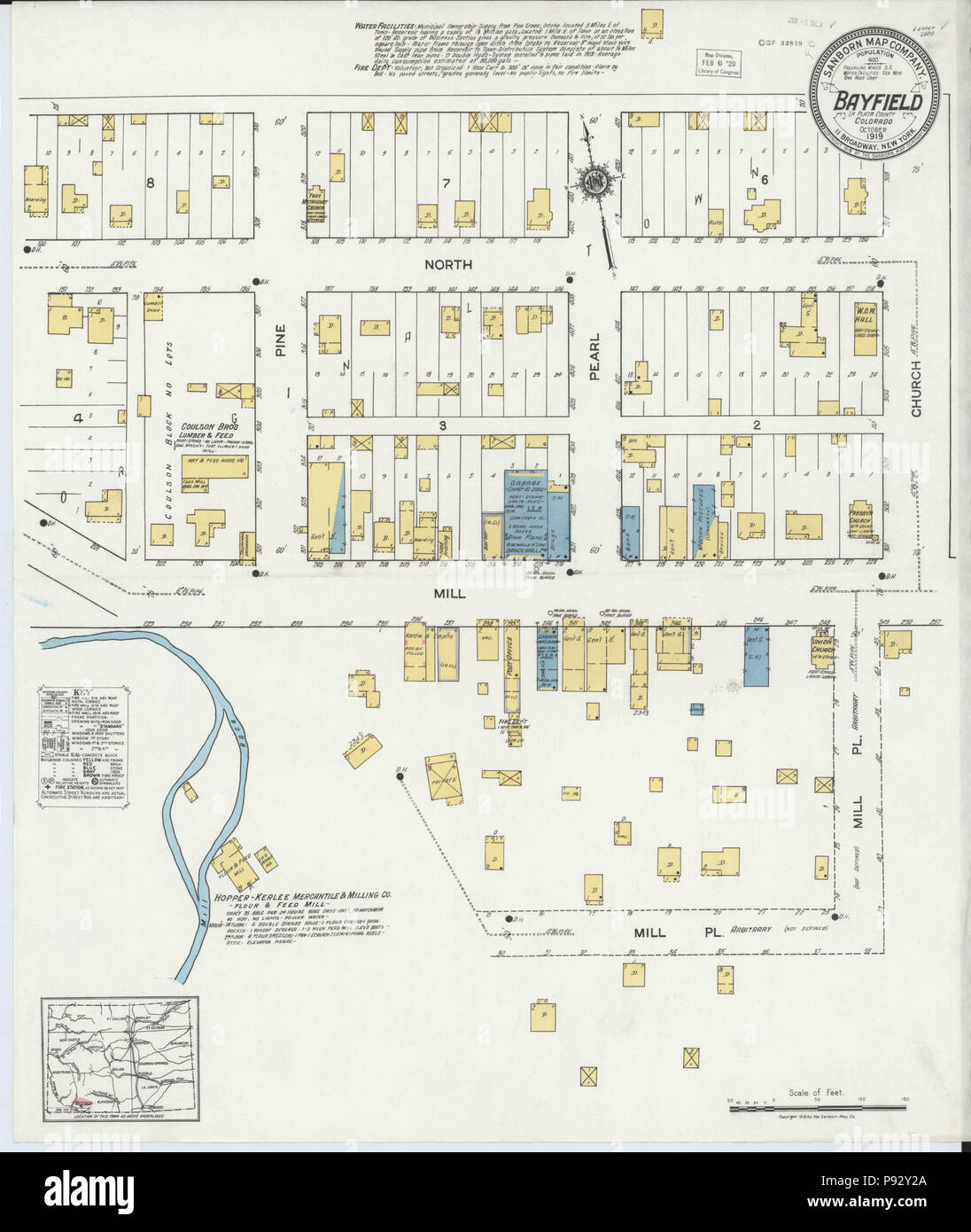 Map of bayfield hi-res stock photography and images - Alamy