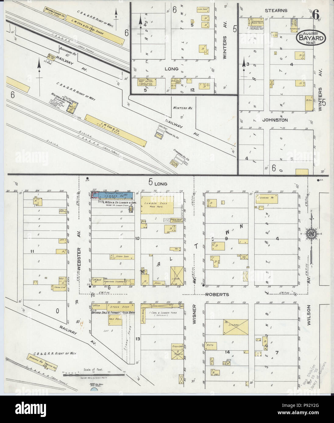 Bayard map hi-res stock photography and images - Alamy