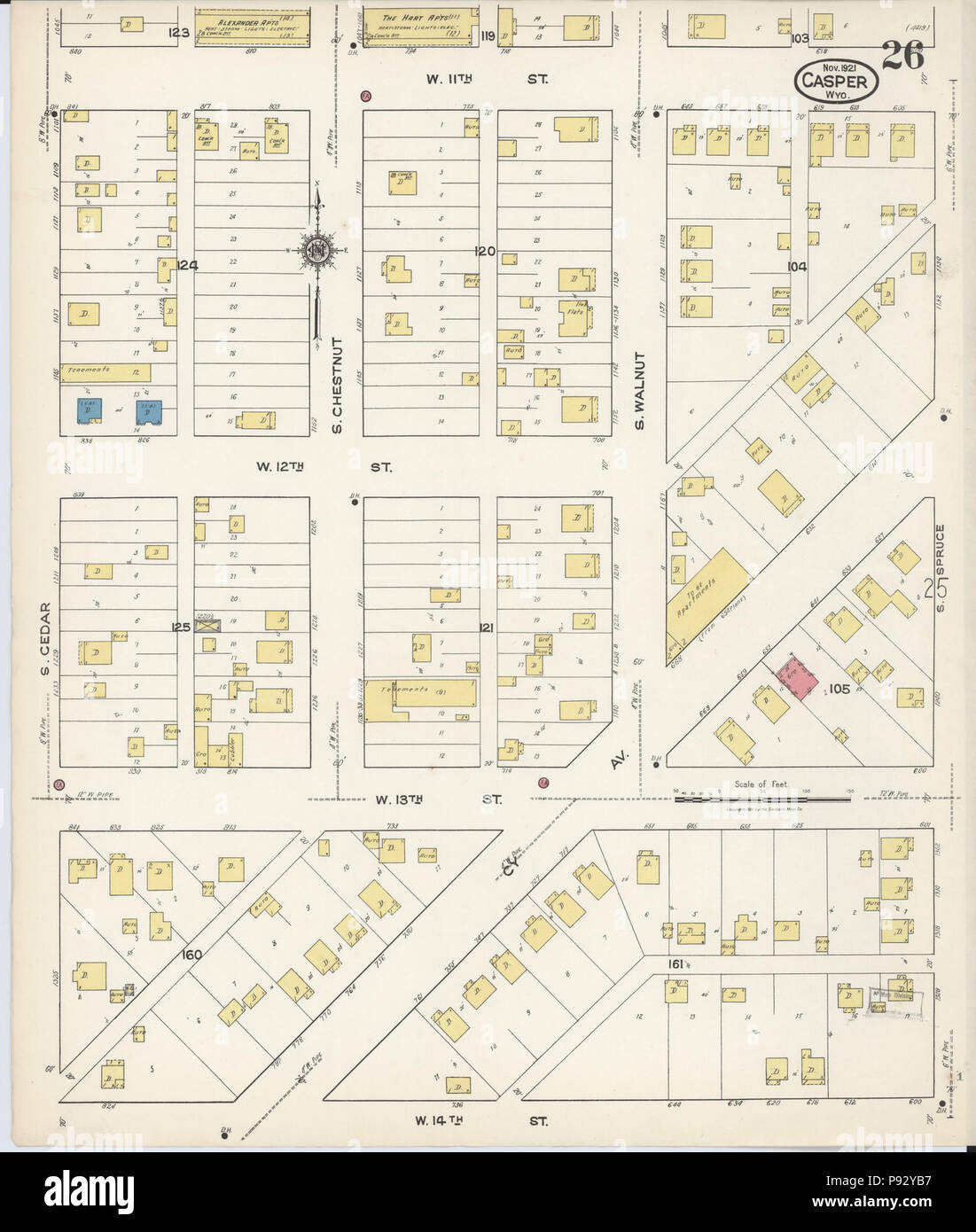 Map of natrona hi-res stock photography and images - Alamy