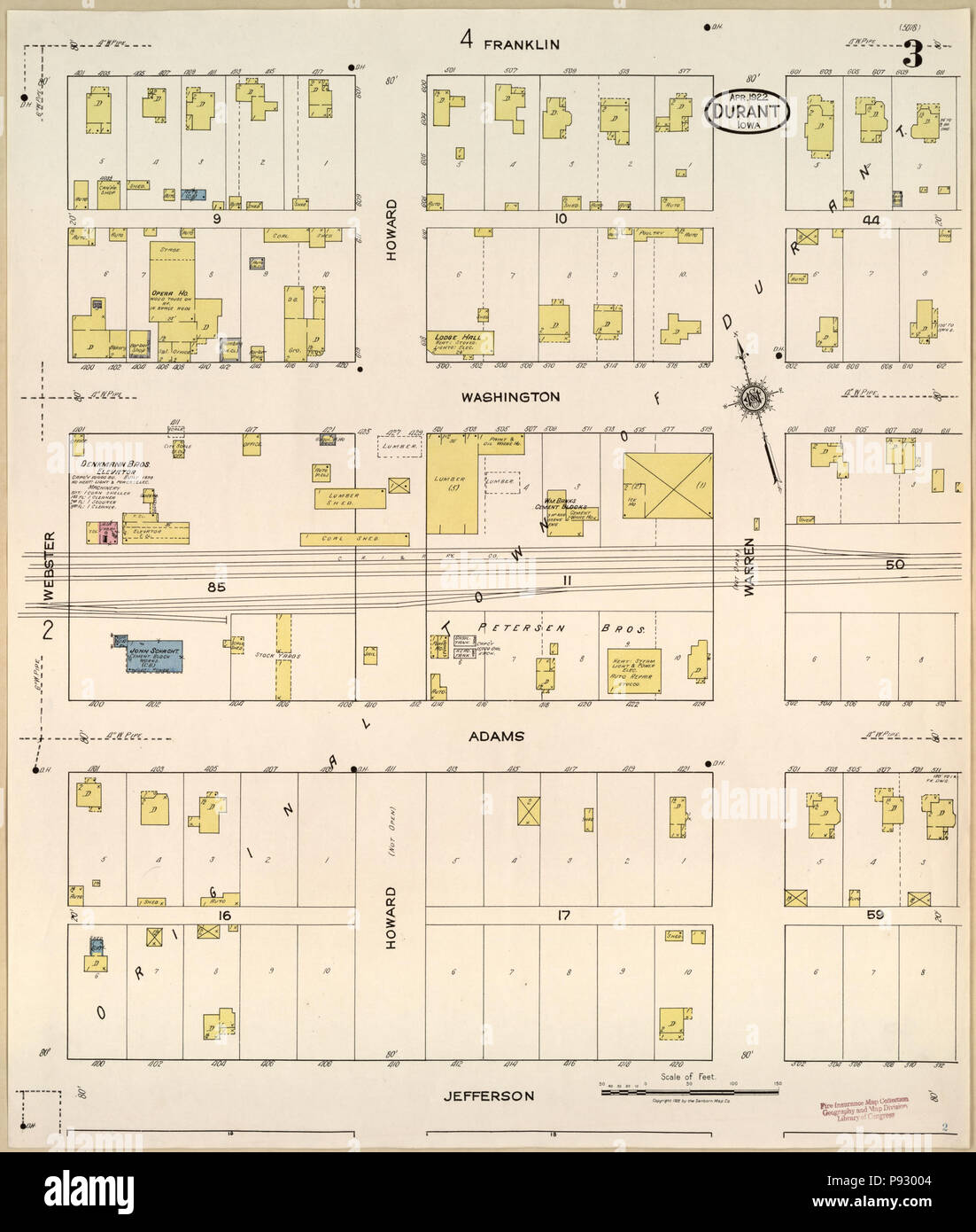 Durant map hi-res stock photography and images - Alamy